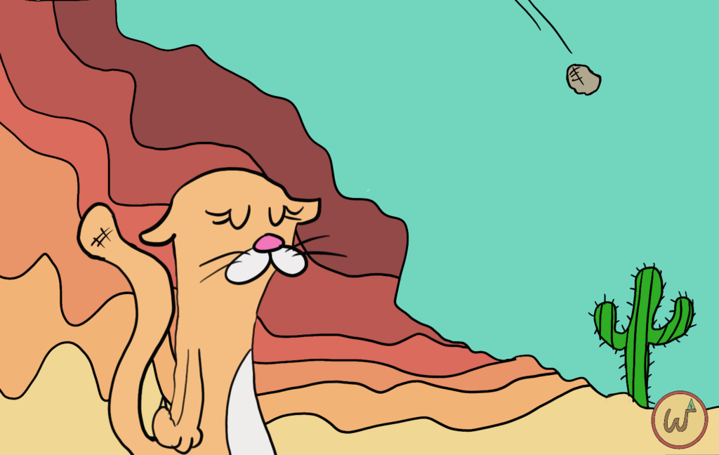 Cactus City Take My Mind - Woodsy Comics